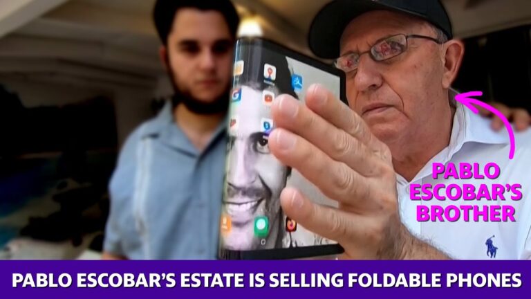 Pablo Escobar’s Brother Is Selling Foldable Phones
